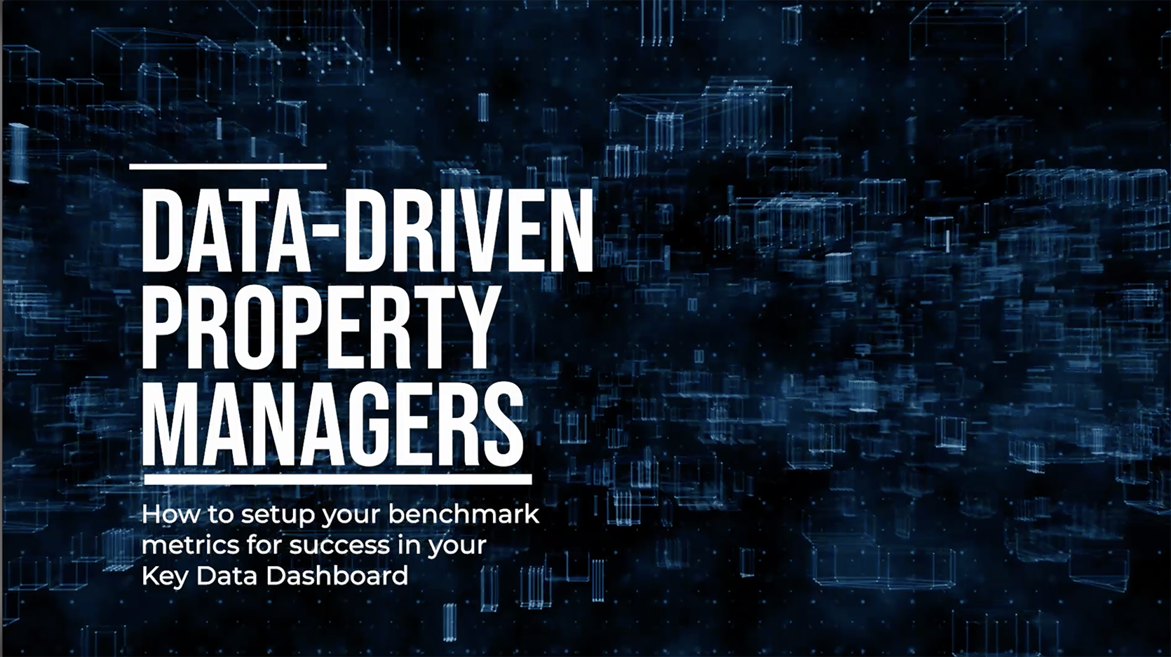 Data-Driven Property Managers: How to Set Up Your Benchmark Metrics for ...